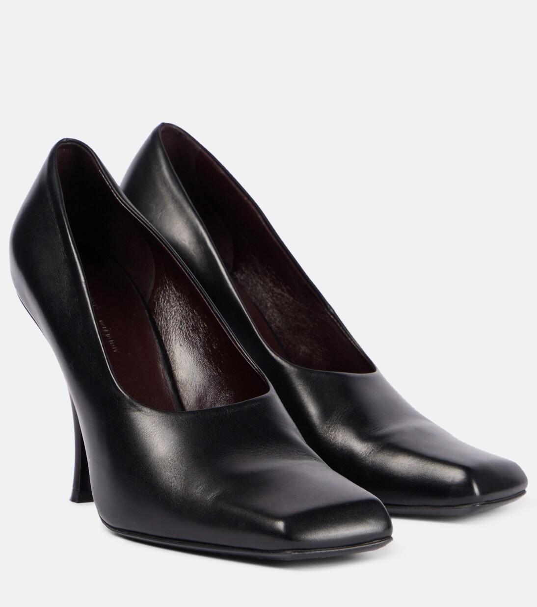 Eva leather pumps in black - Khaite | Mytheresa