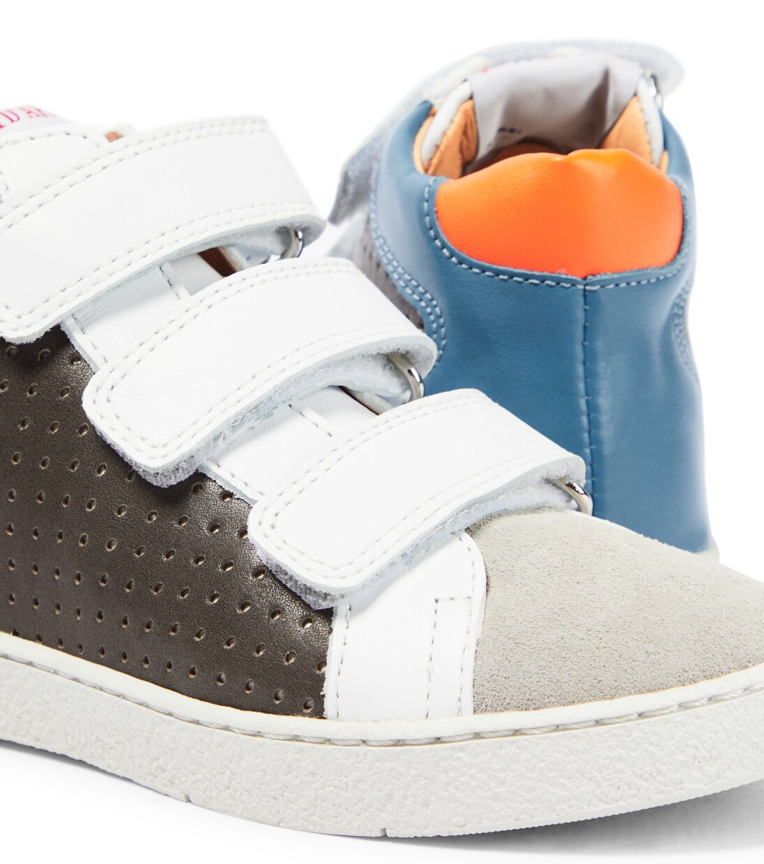 Foam Dop leather sneakers in white - Pom D Api | Mytheresa