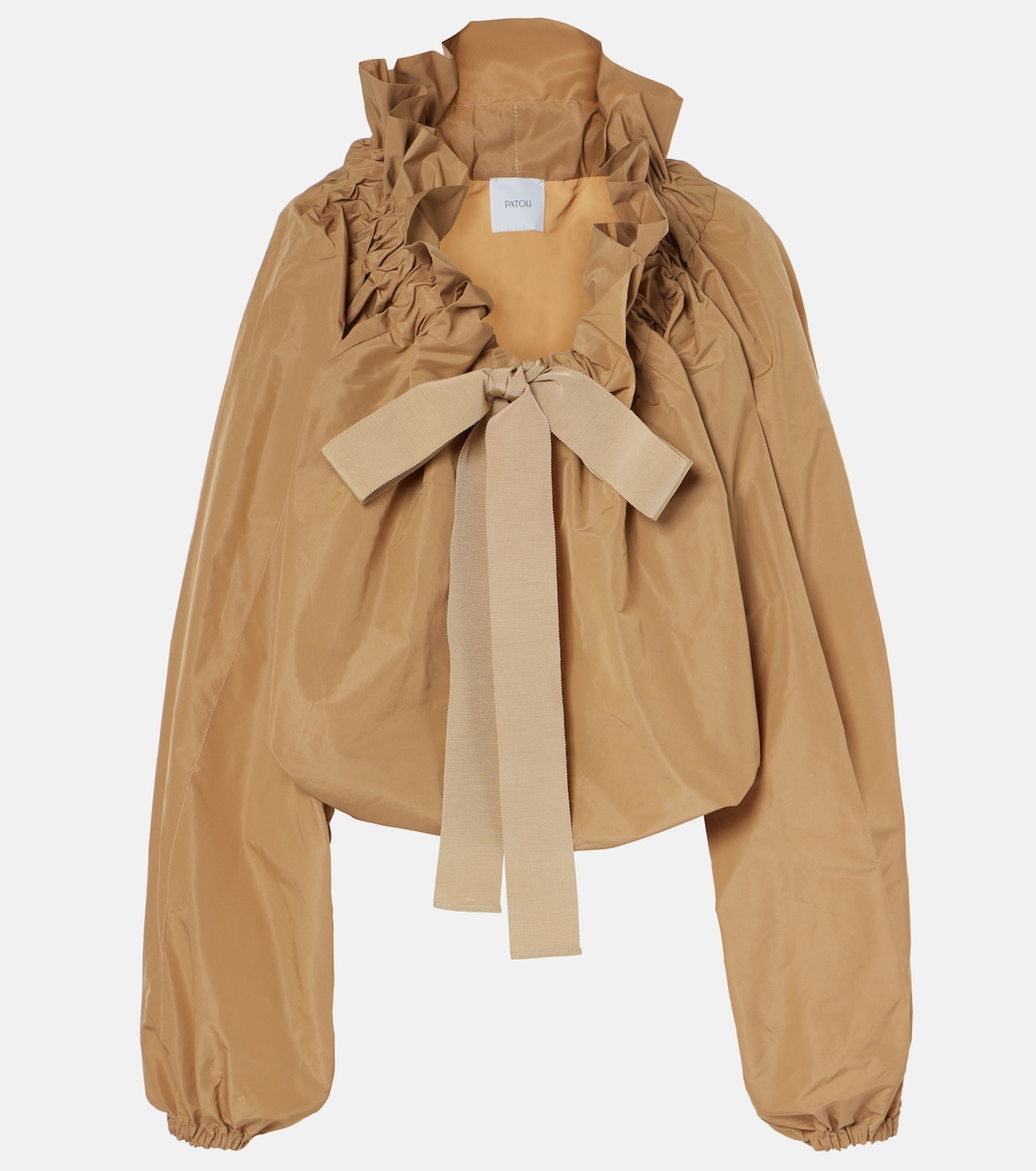 Iconic Volume top in grey - Patou | Mytheresa