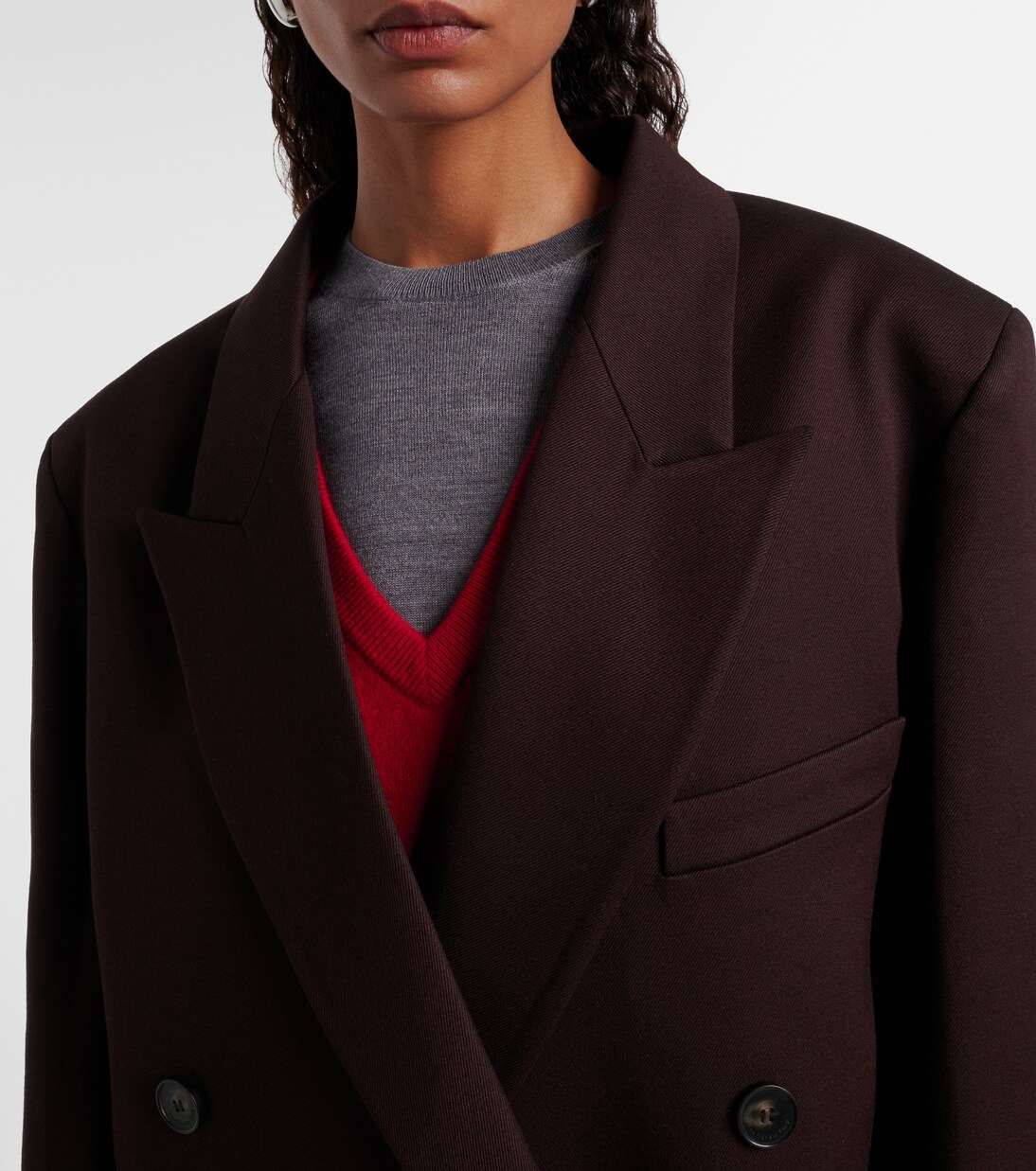 Jane coat in brown - The Frankie Shop | Mytheresa