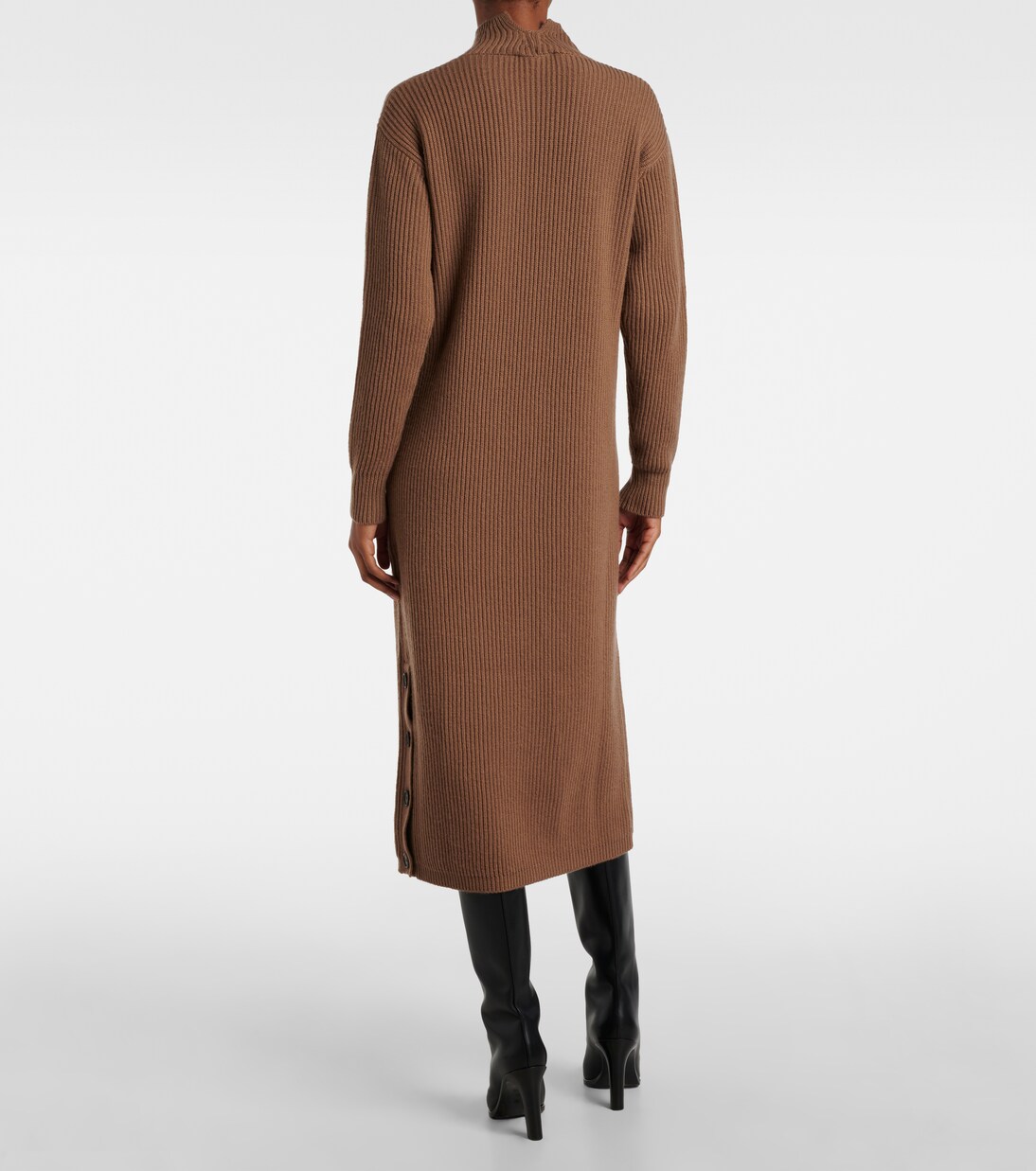 Vincita wool and cashmere sweater dress in beige - S Max Mara | Mytheresa