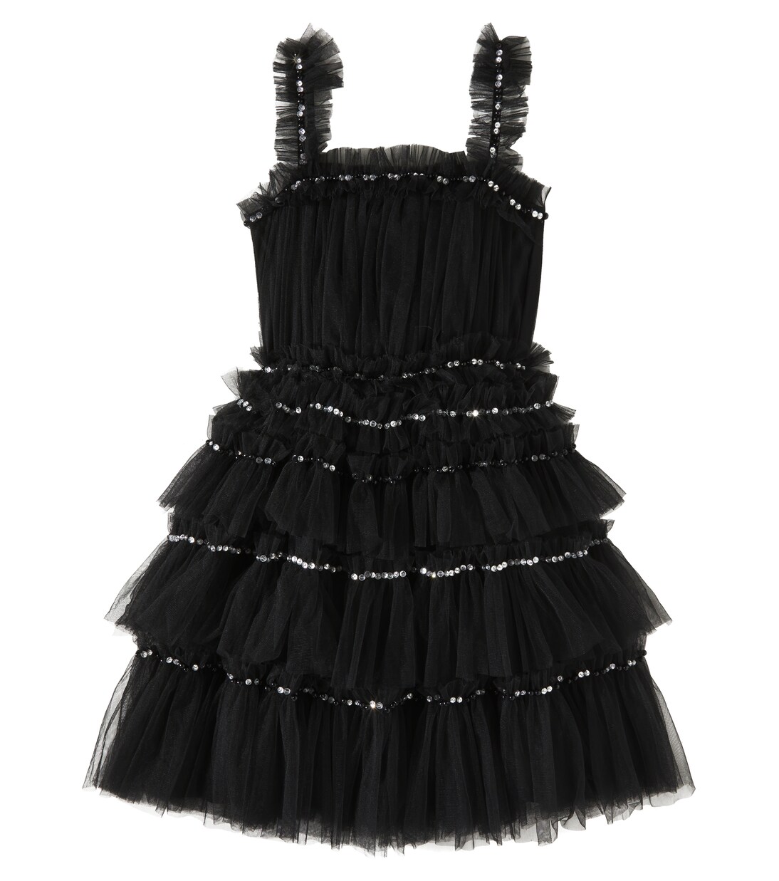 Lola embellished tiered tulle dress in black - Tutu Du Monde | Mytheresa