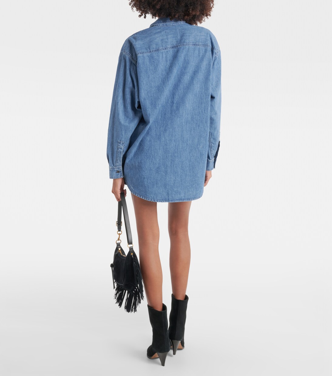Verane denim shirt in blue - Marant Etoile | Mytheresa