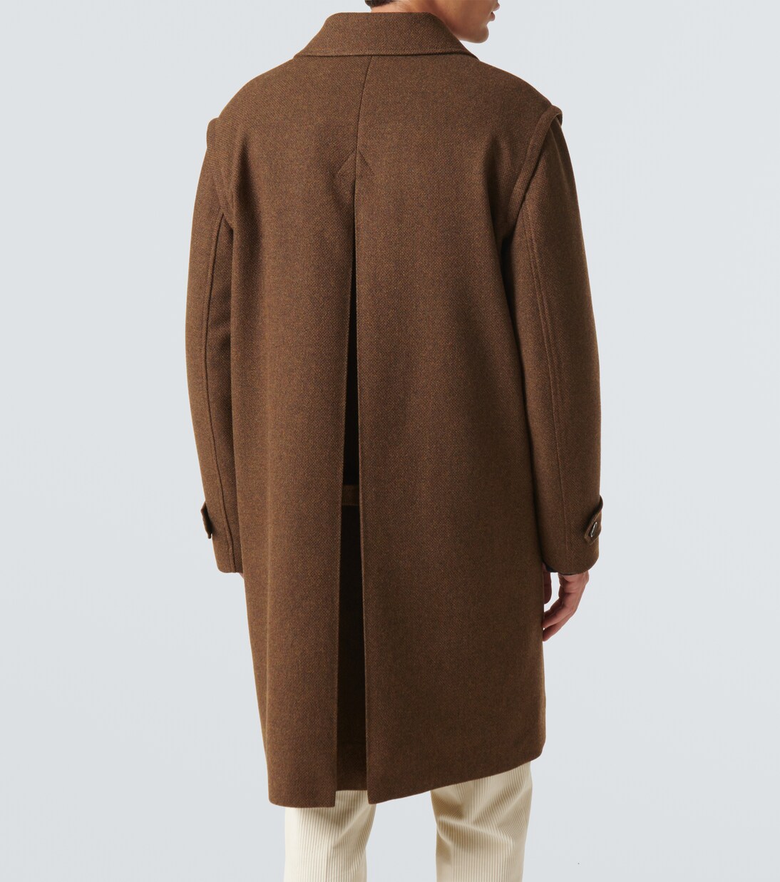 Savile wool coat in brown - Loro Piana | Mytheresa