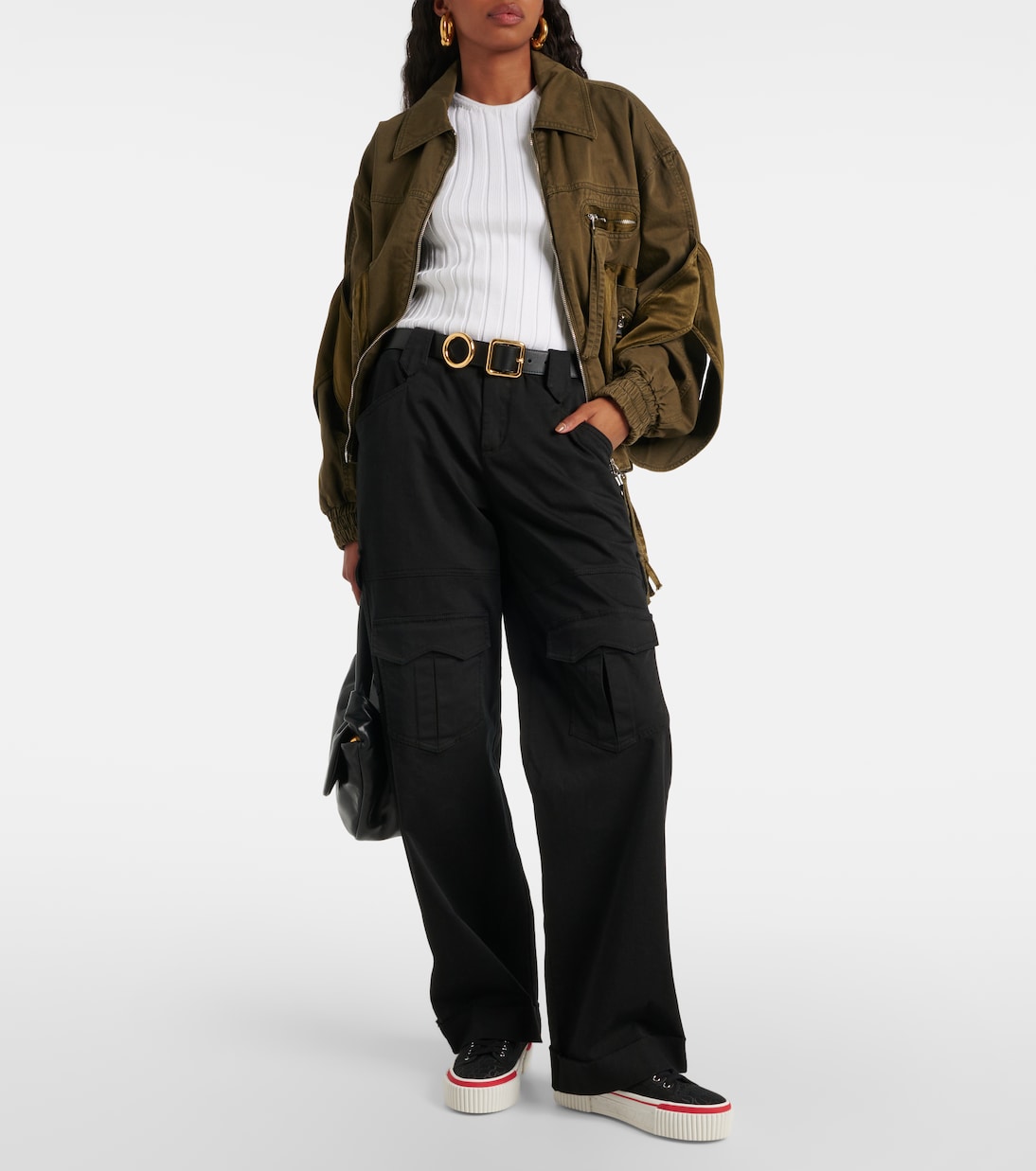 Super Pedro CL platform sneakers in black - Christian Louboutin | Mytheresa