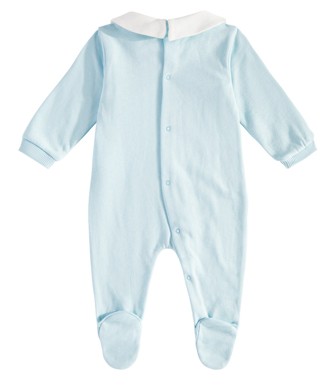 Bebé - body Teddy Bear de algodón en azul - Moschino Kids | Mytheresa