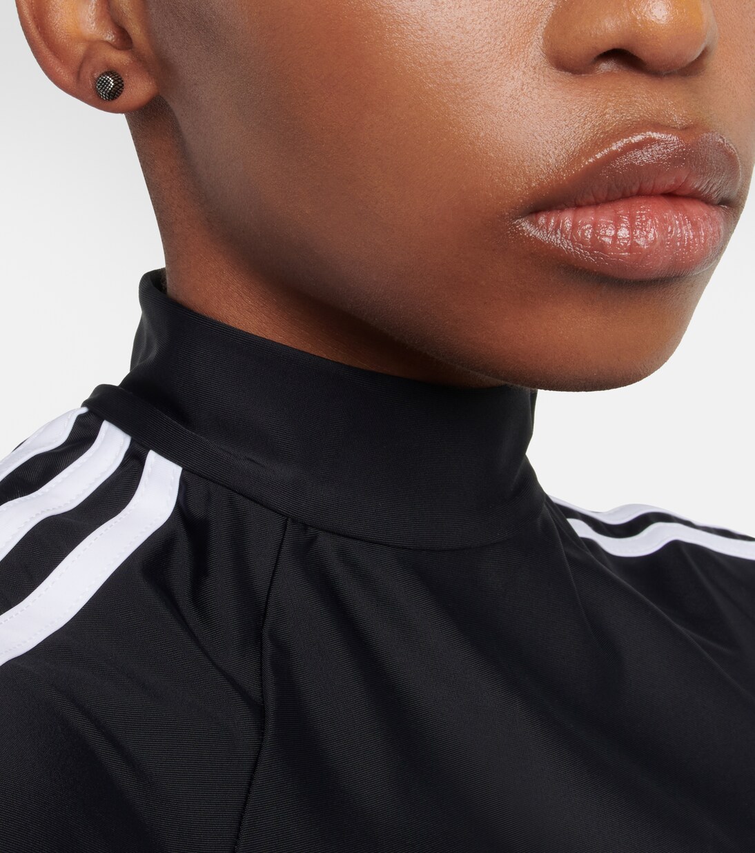 Cagole stud earrings in silver - Balenciaga | Mytheresa