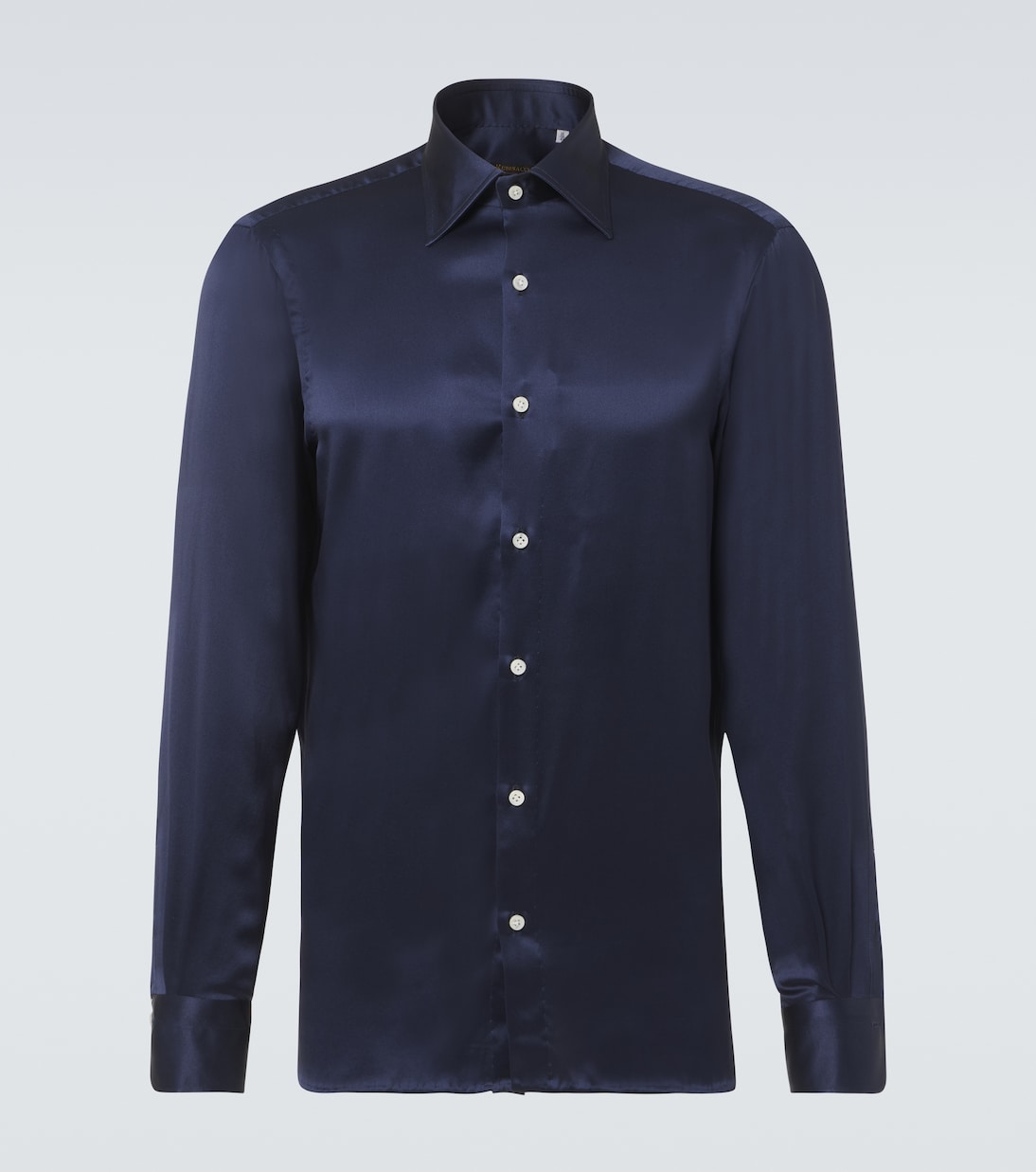Silk shirt in blue - Rubinacci | Mytheresa