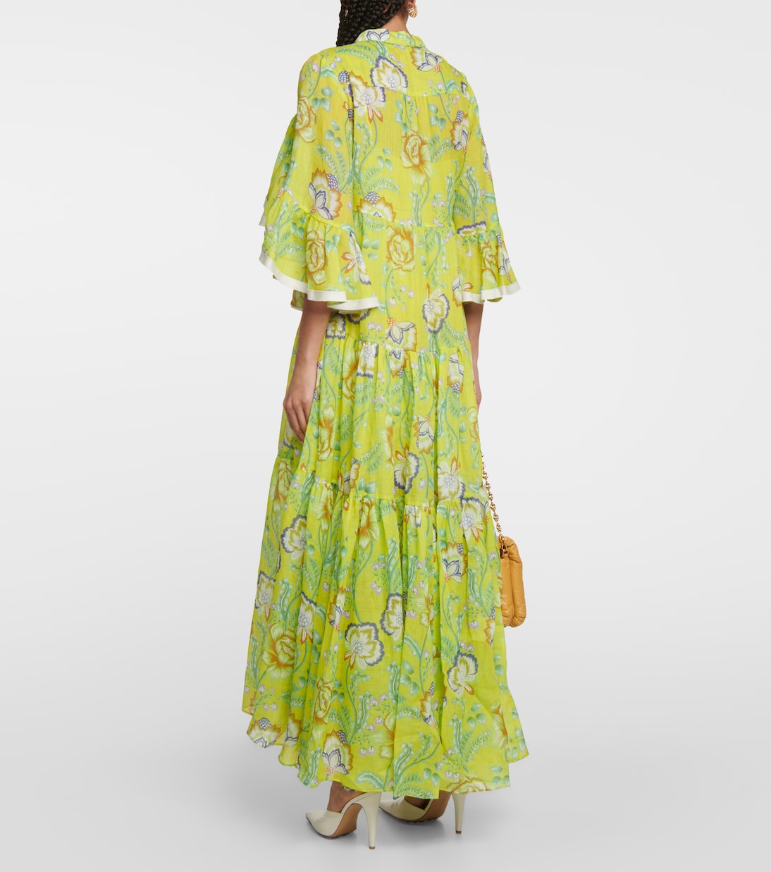 Floral Ramie Maxi Dress In Multicoloured Dorothee Schumacher Mytheresa