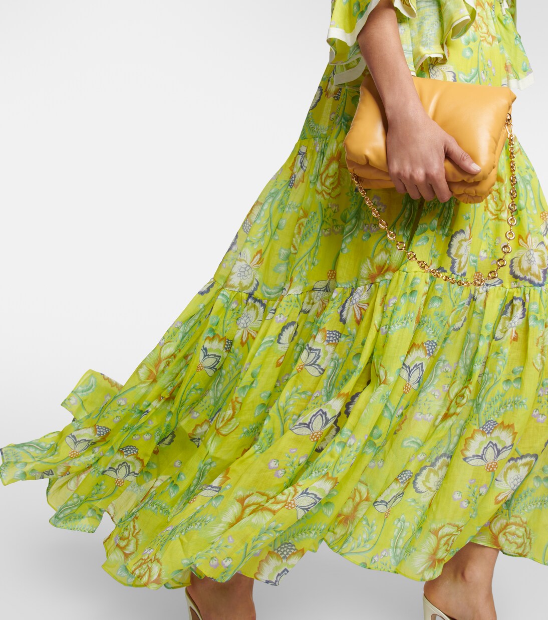 Floral Ramie Maxi Dress In Multicoloured Dorothee Schumacher Mytheresa