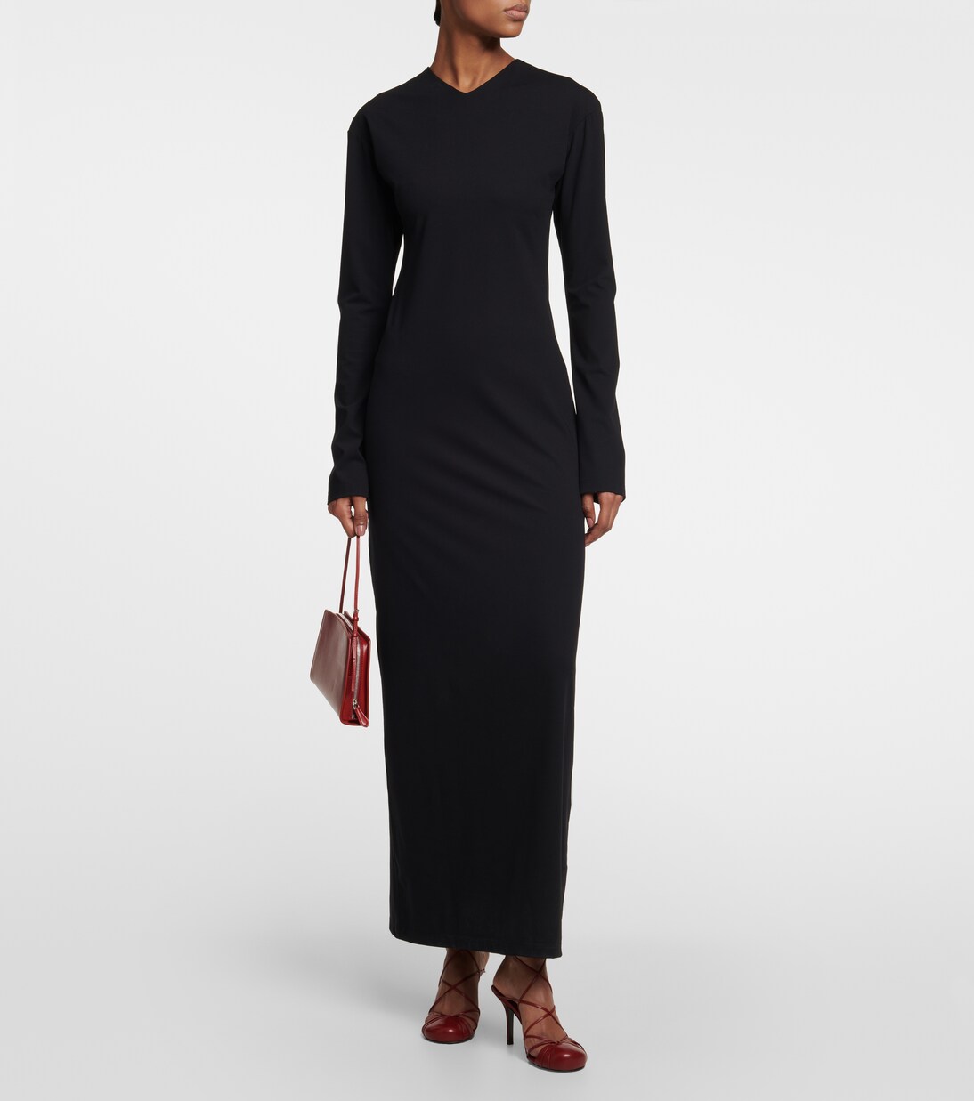 Joan leather pumps in red - The Row | Mytheresa