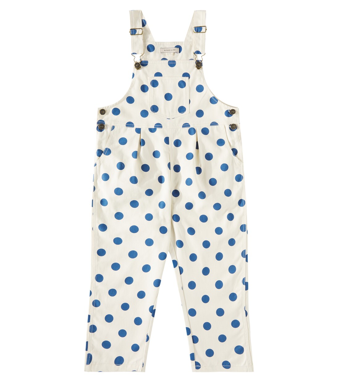 Nola printed denim overalls in white - Konges Slojd | Mytheresa