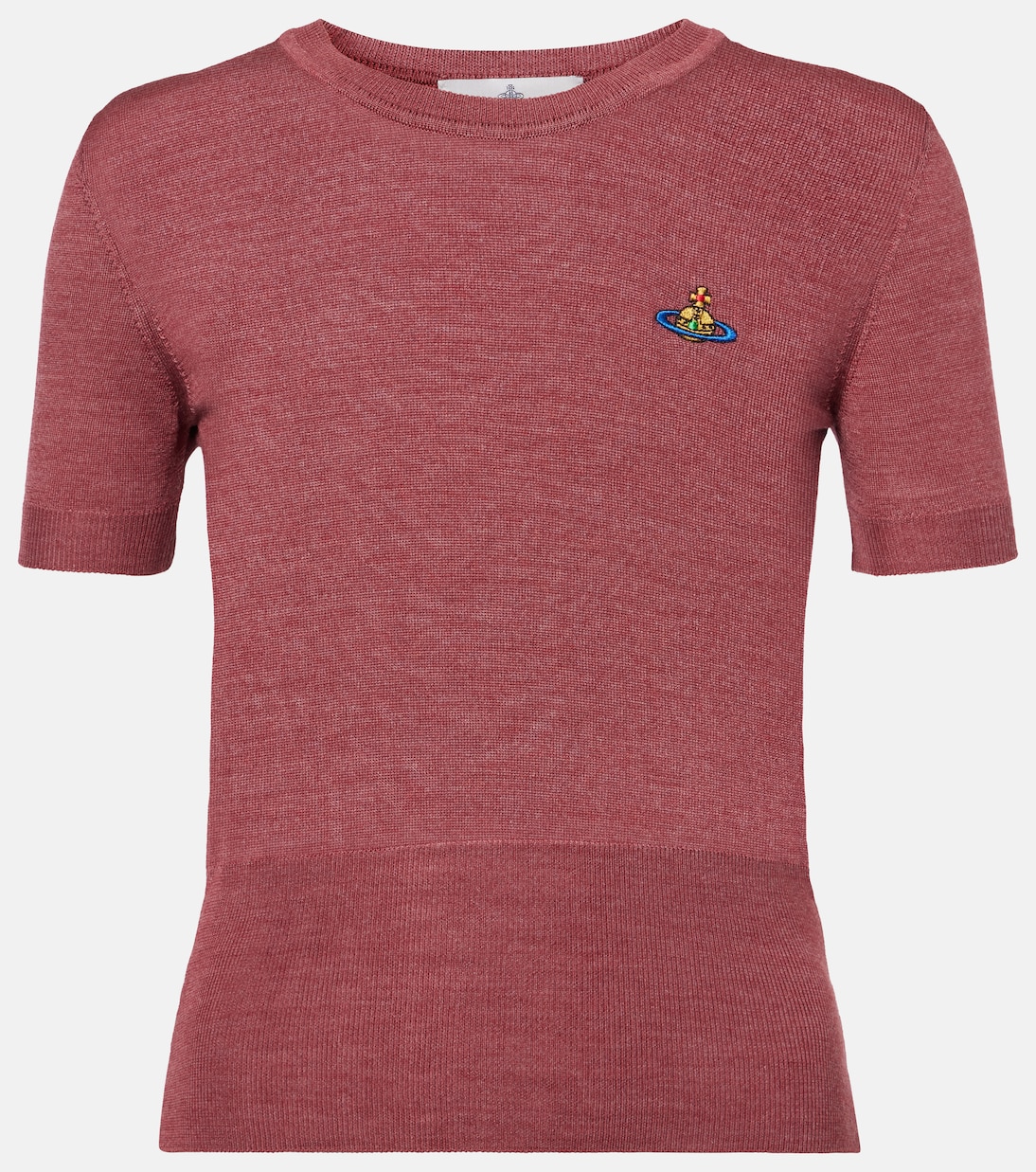 Top Bea de lana y seda en rojo - Vivienne Westwood | Mytheresa