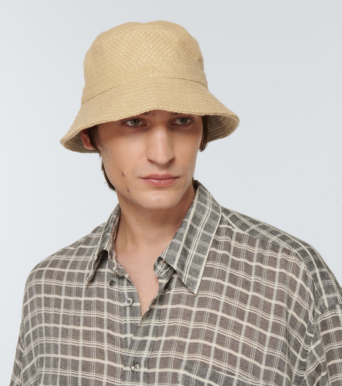 Woven bucket hat in beige - Our Legacy | Mytheresa