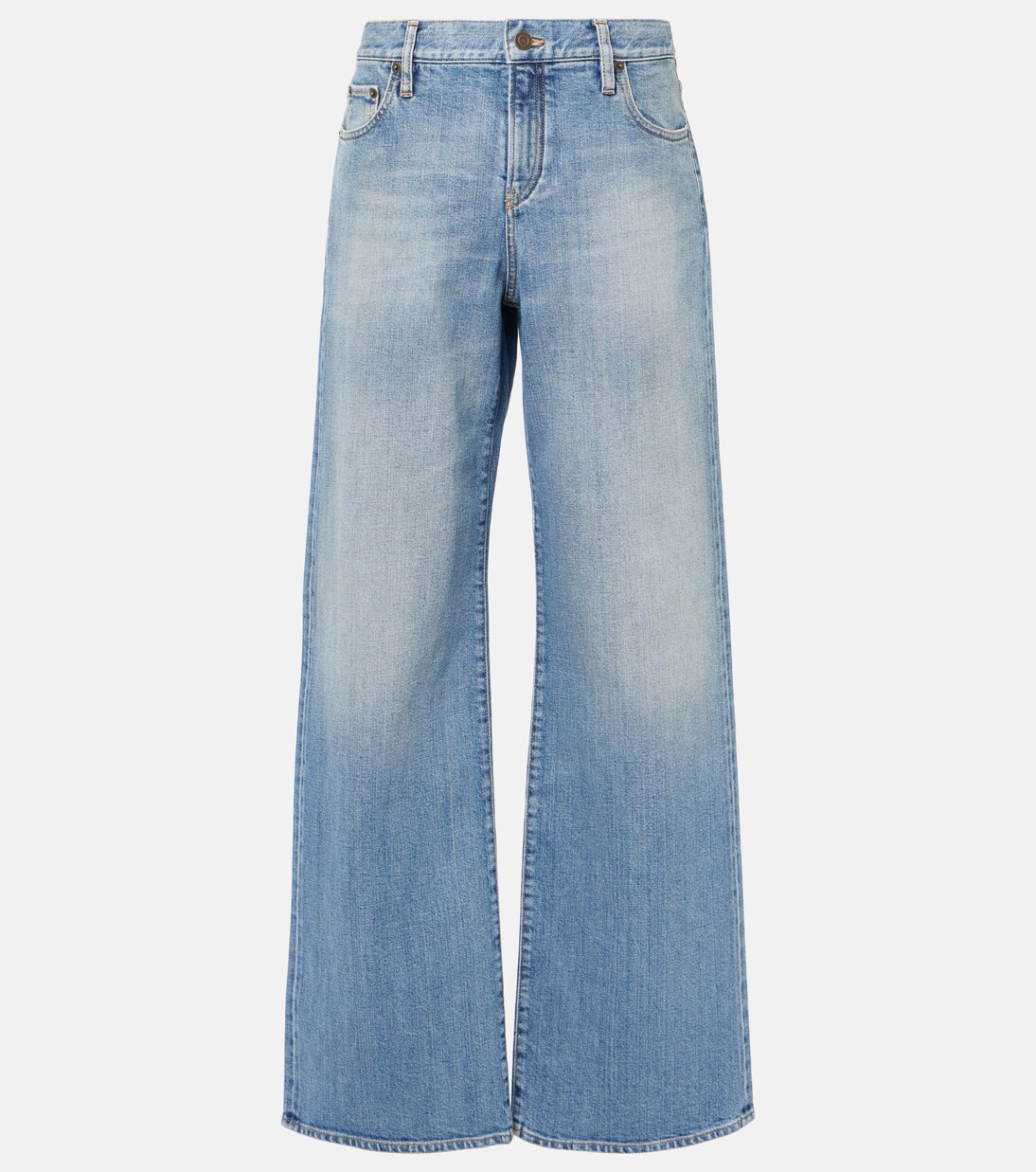 Mercer wide-leg jeans in blue - Ralph Lauren Collection | Mytheresa
