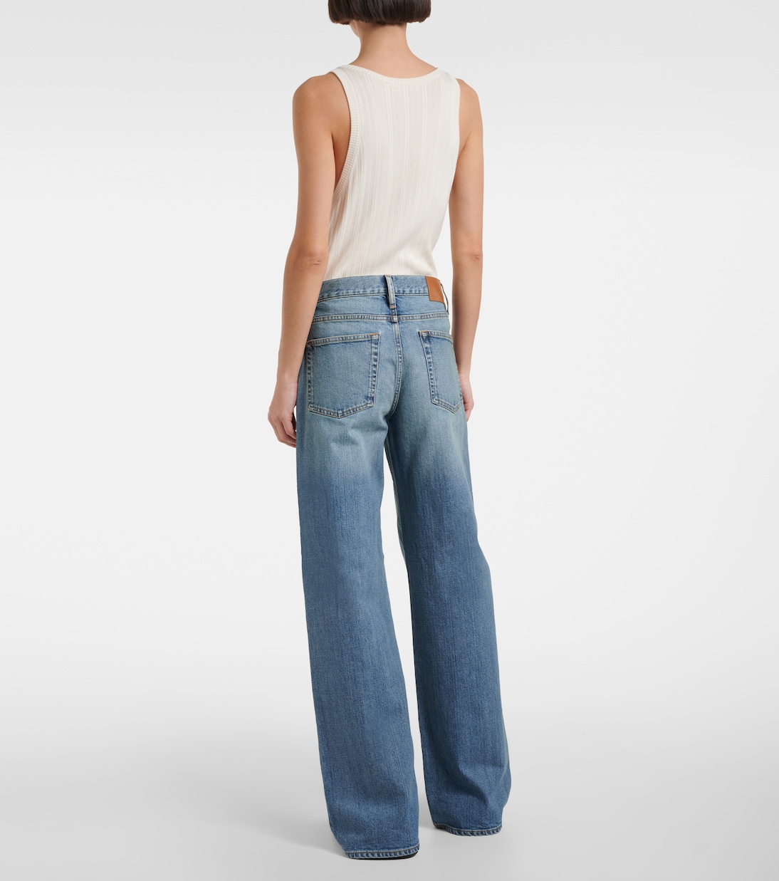 Mercer wide-leg jeans in blue - Ralph Lauren Collection | Mytheresa