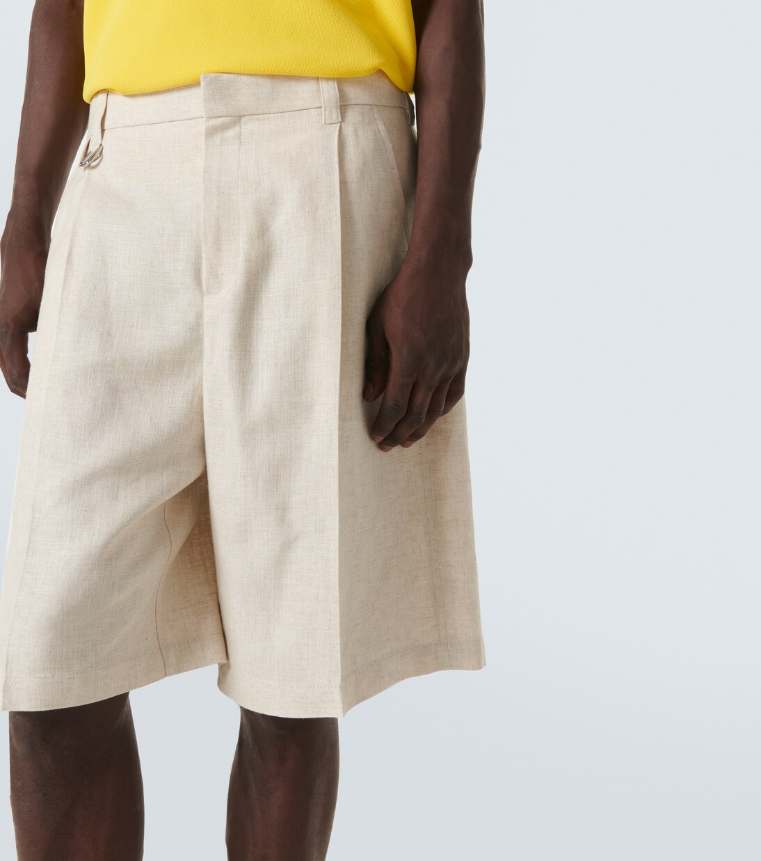 Bermudas Le Short Melo en blanco - Jacquemus | Mytheresa
