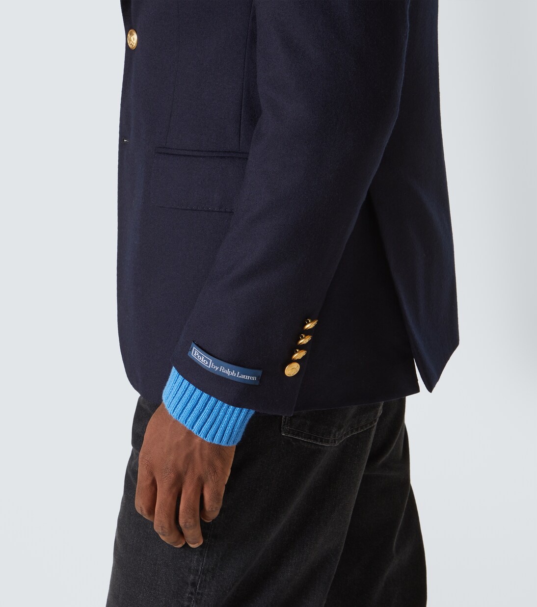 The Iconic Doeskin wool blazer in blue - Polo Ralph Lauren | Mytheresa
