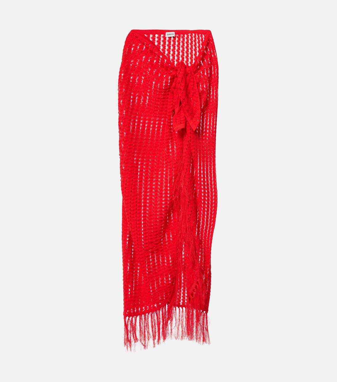 Thyri open-knit beach cover-up in red - Simkhai | Mytheresa