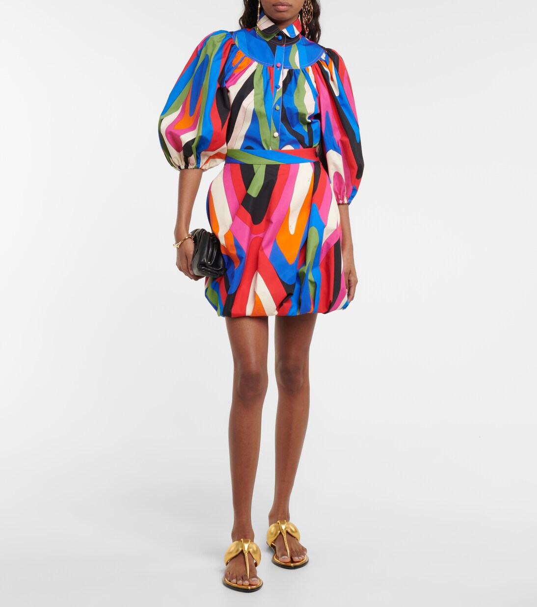 Printed cotton blouse in multicoloured - Pucci | Mytheresa