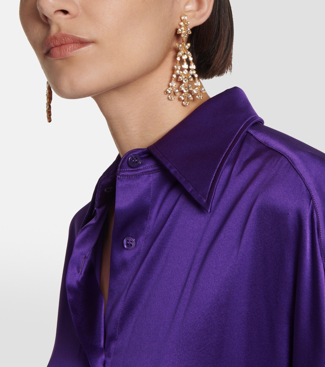 Parthenia earrings in gold - Jennifer Behr | Mytheresa