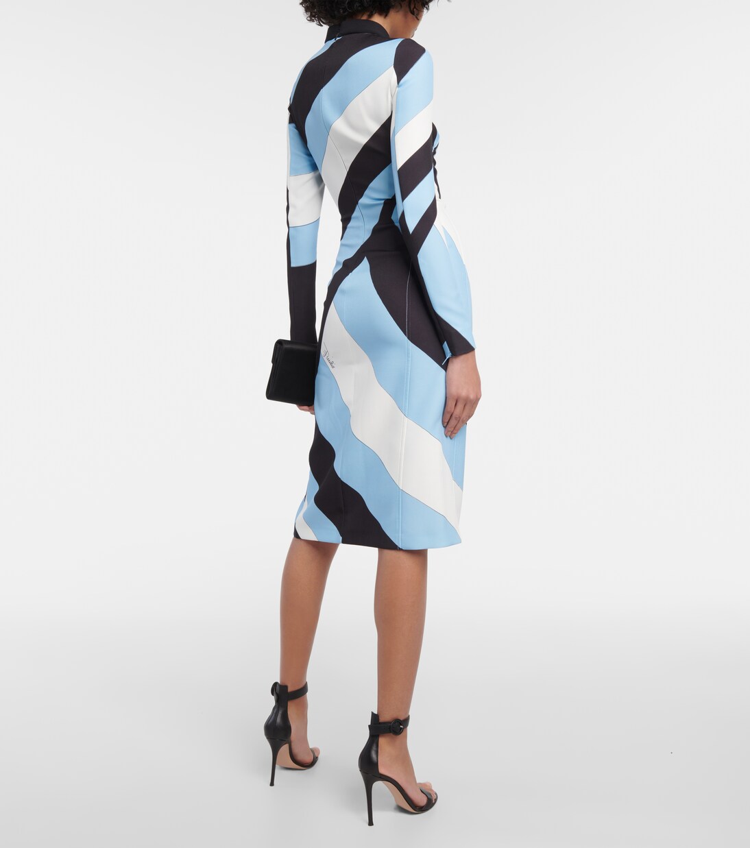 Iride jersey midi dress in multicoloured - Pucci | Mytheresa