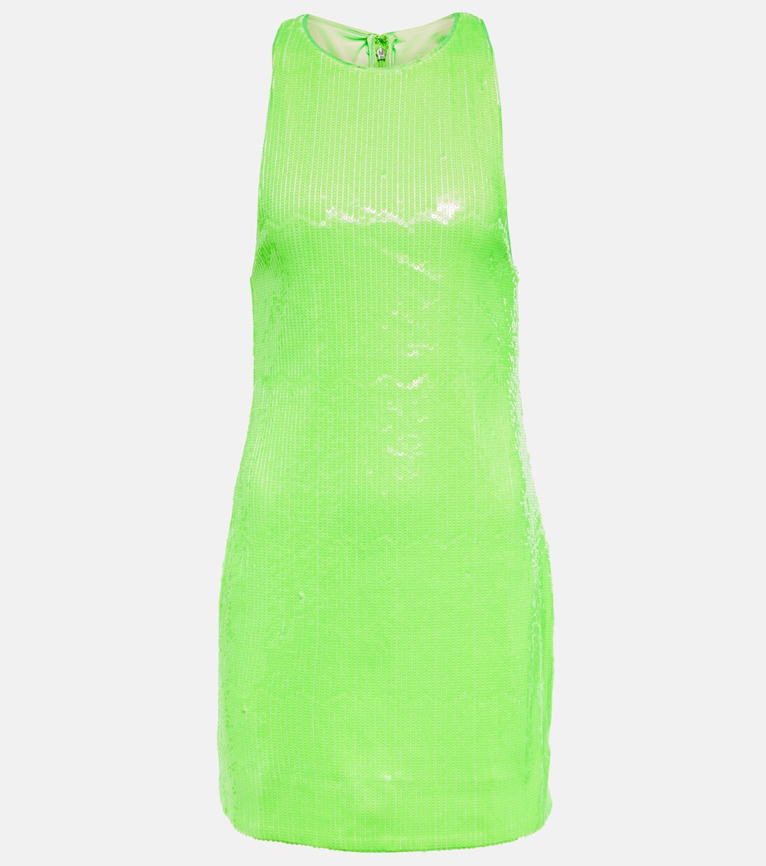 Sequin-embellished minidress in green - Rotate | Mytheresa
