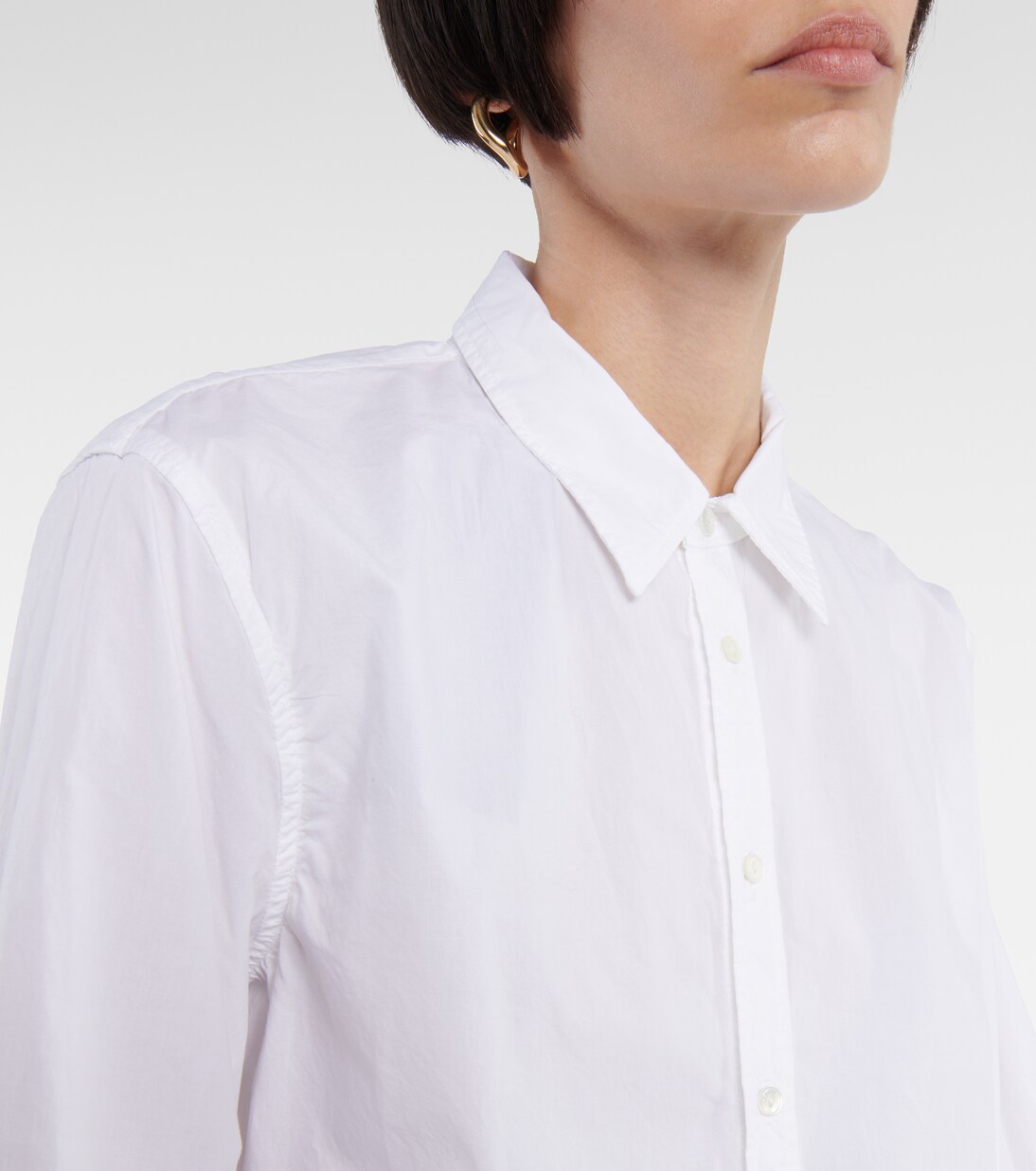 Raphael cotton poplin shirt in white - Nili Lotan | Mytheresa