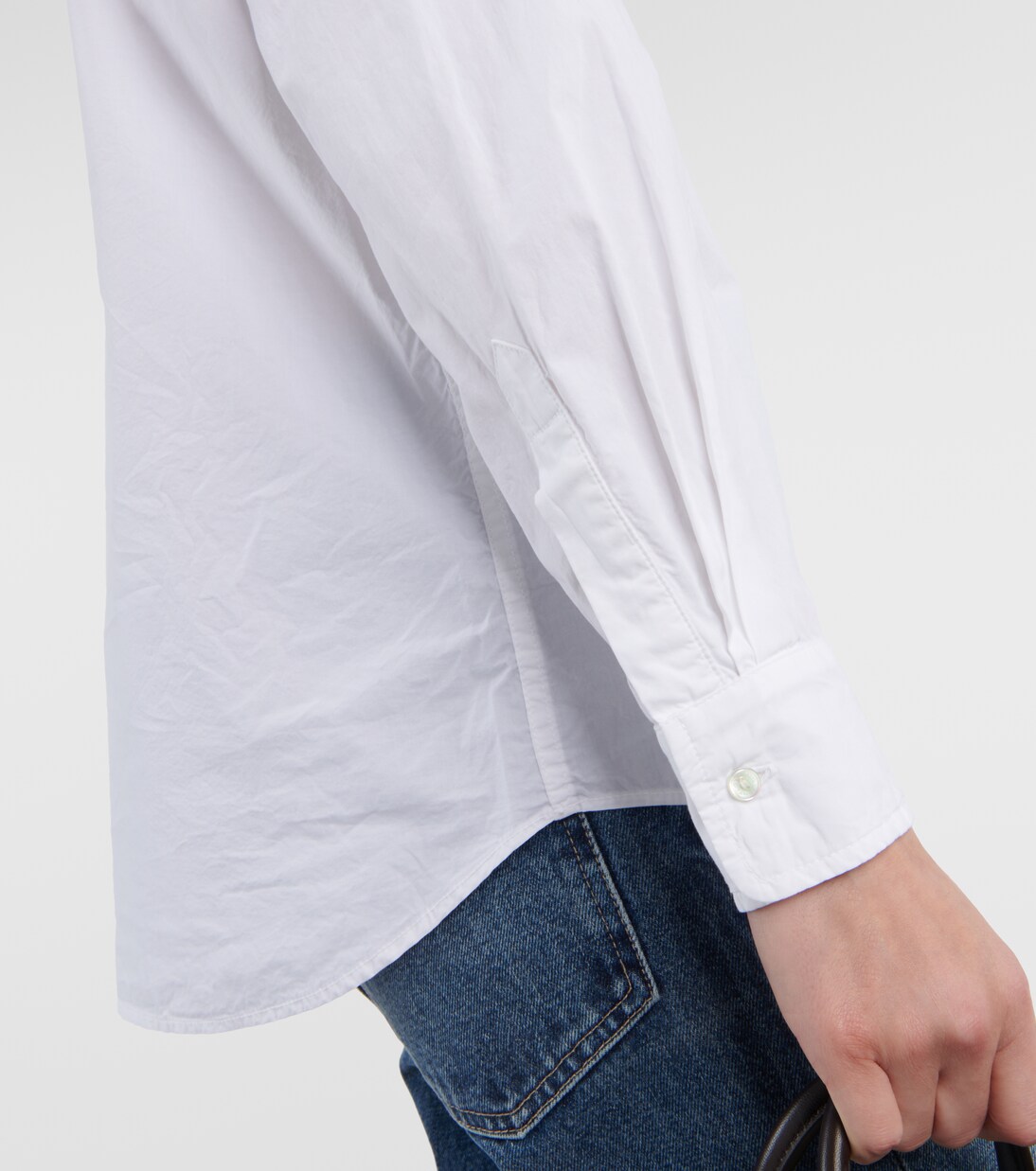 Raphael cotton poplin shirt in white - Nili Lotan | Mytheresa