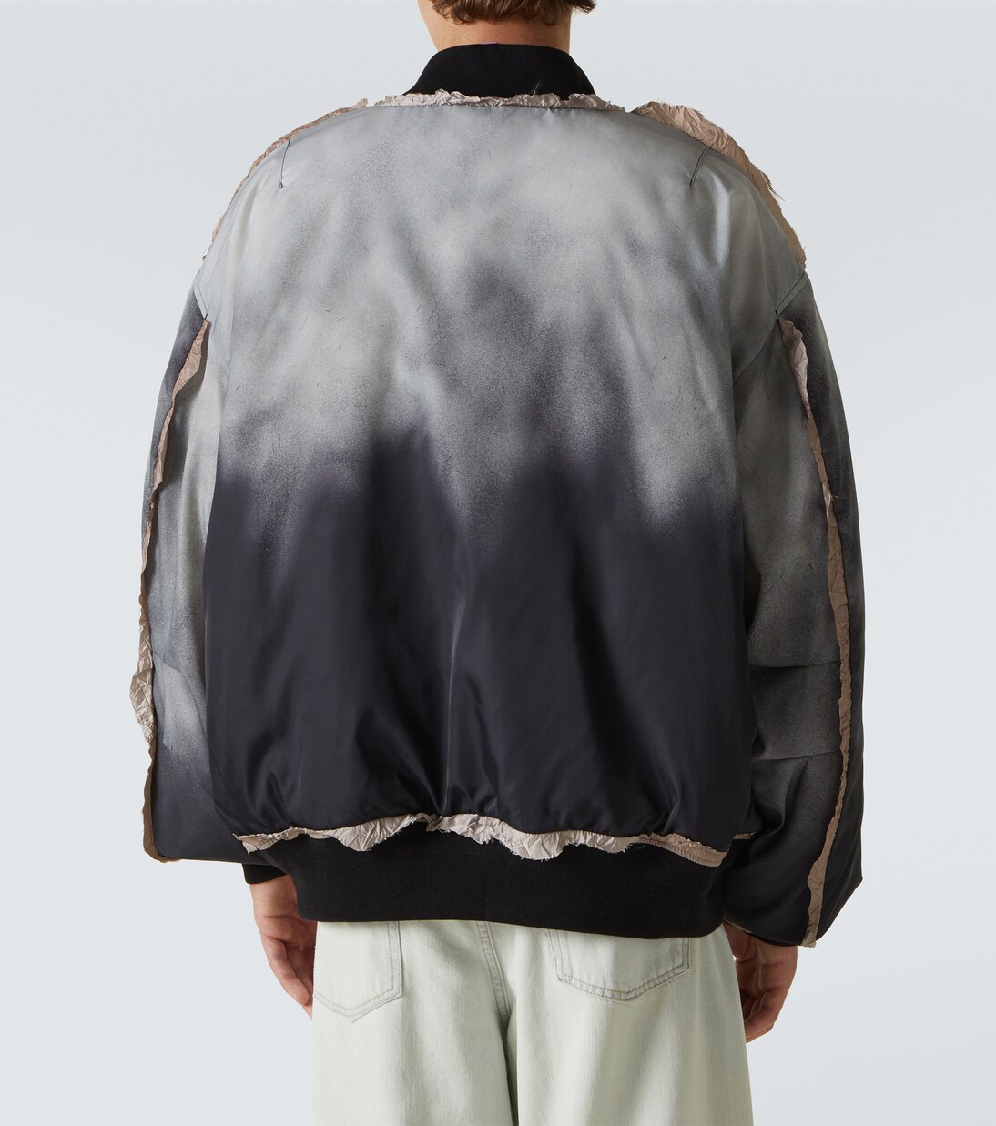 Distressed bomber jacket in multicoloured - Acne Studios | Mytheresa