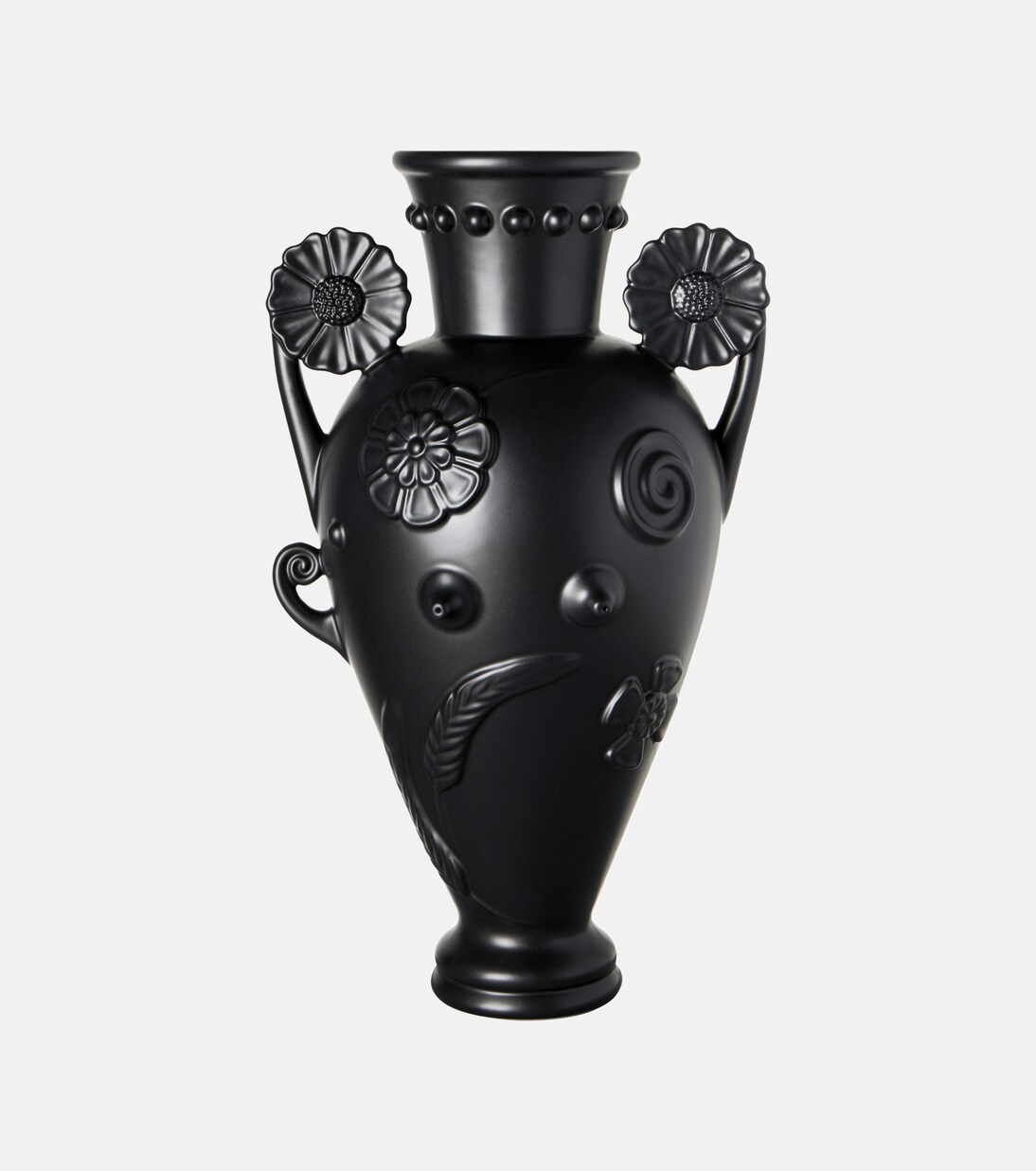 Pantheon Persephone earthenware vase in black - L Objet | Mytheresa
