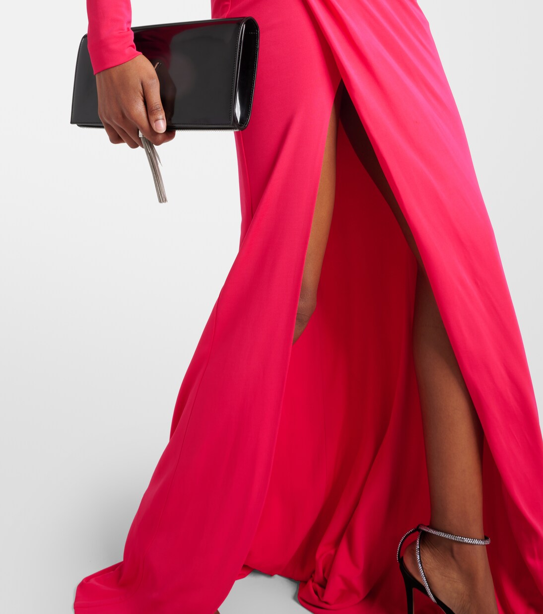 Gathered gown in pink - Elie Saab | Mytheresa