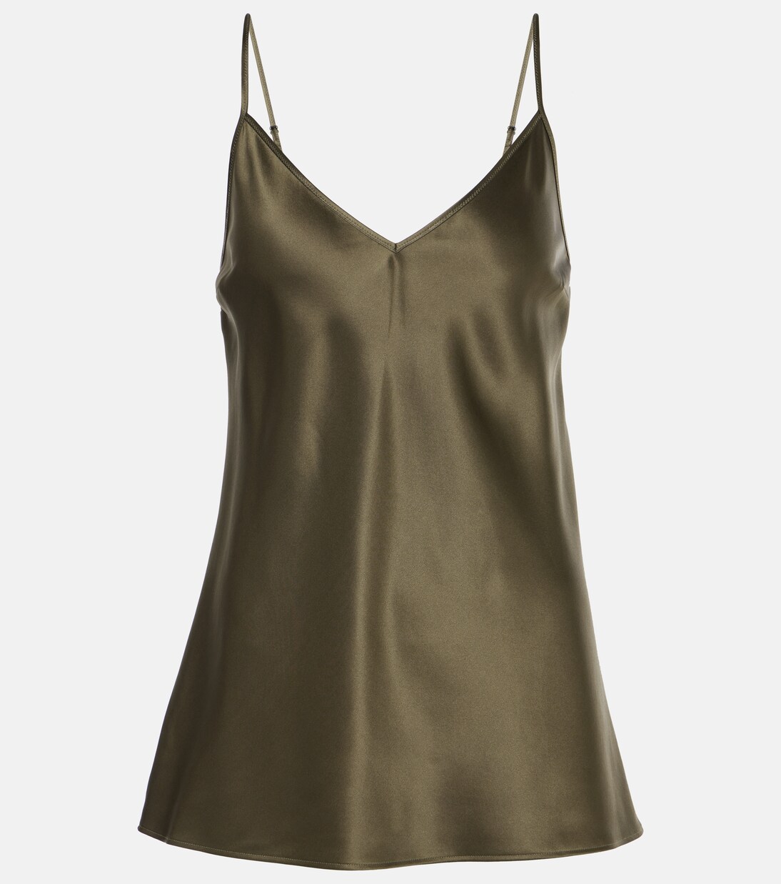 Clea silk satin top in white - Joseph | Mytheresa