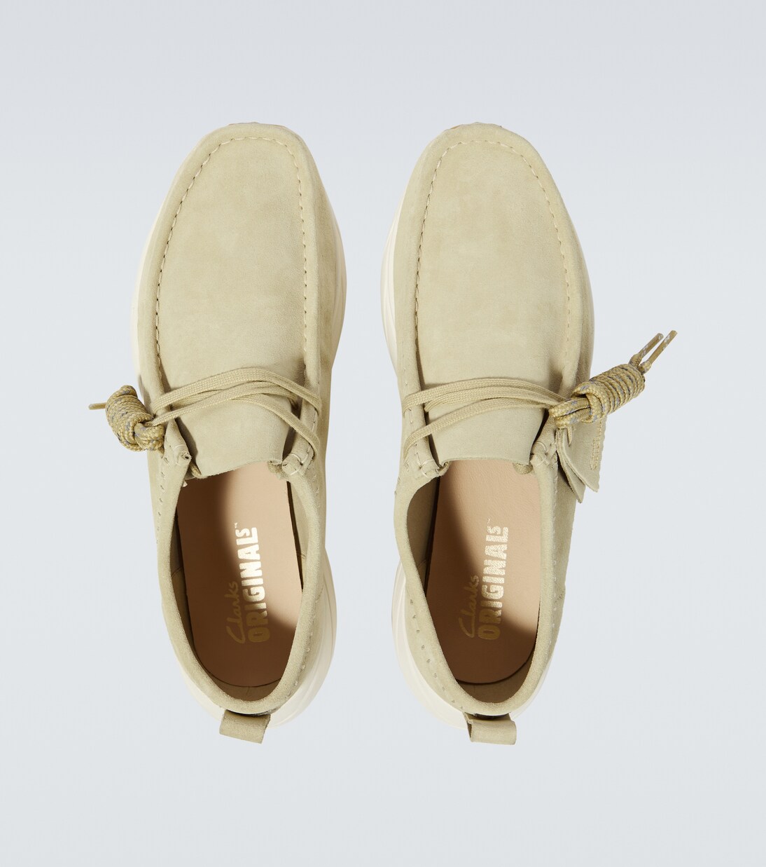 Walla Eden Lo suede sneakers in beige - Clarks Originals | Mytheresa