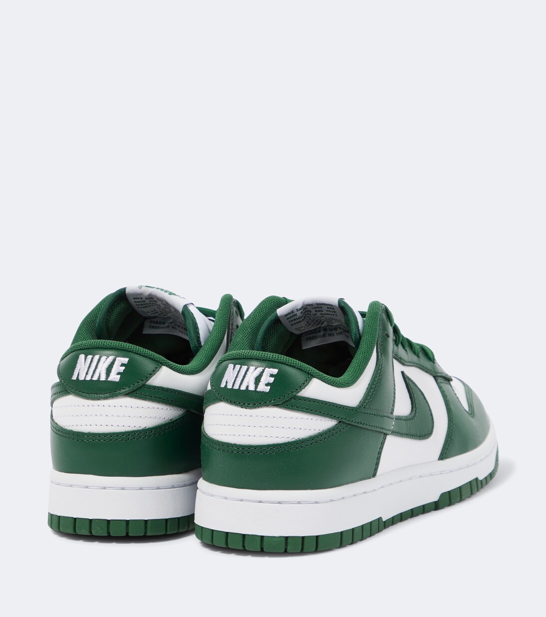 Baskets Dunk Low en cuir en vert – Nike | Mytheresa