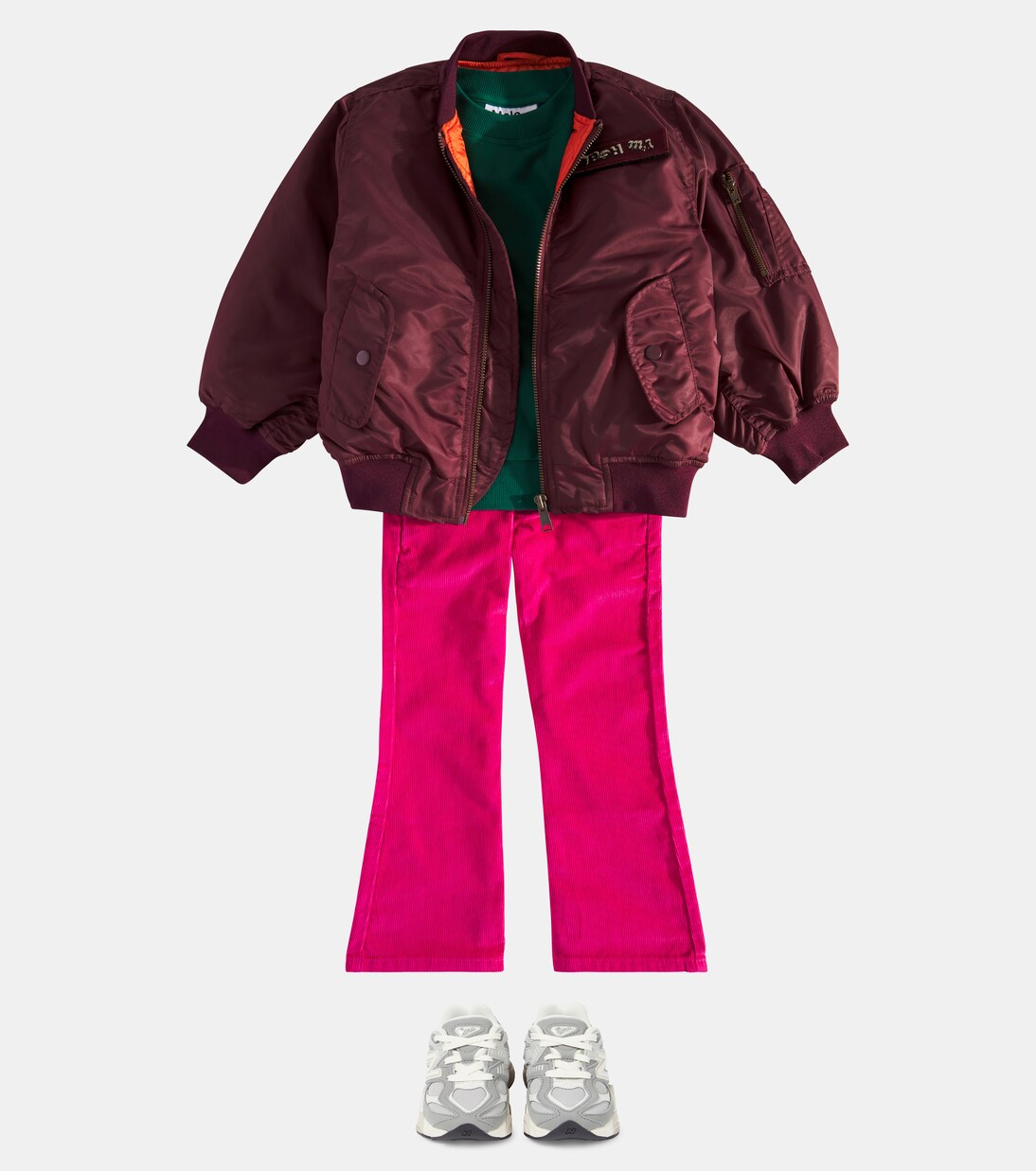 Howie bomber jacket in red - Molo | Mytheresa