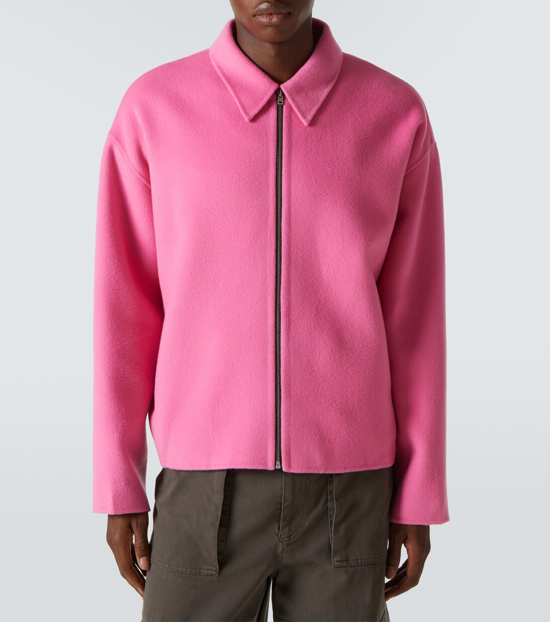 Wool jacket in pink - Acne Studios | Mytheresa