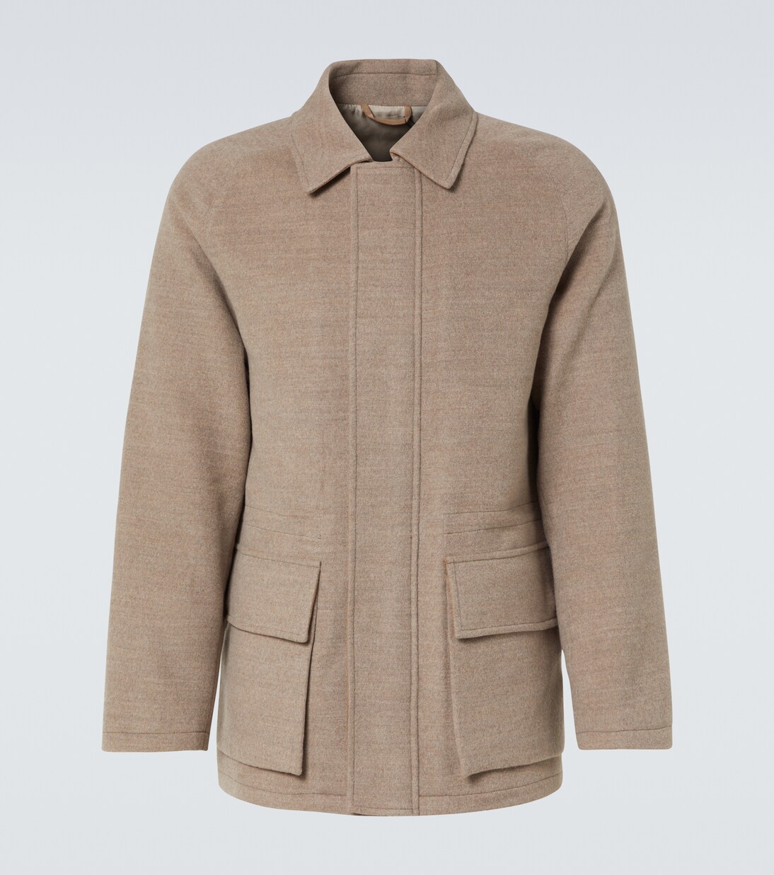 City wool jacket in beige - Saman Amel | Mytheresa
