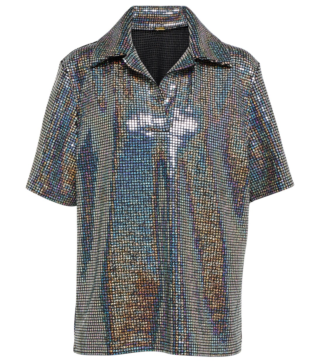 Sun iridescent top in silver - Dodo Bar Or | Mytheresa