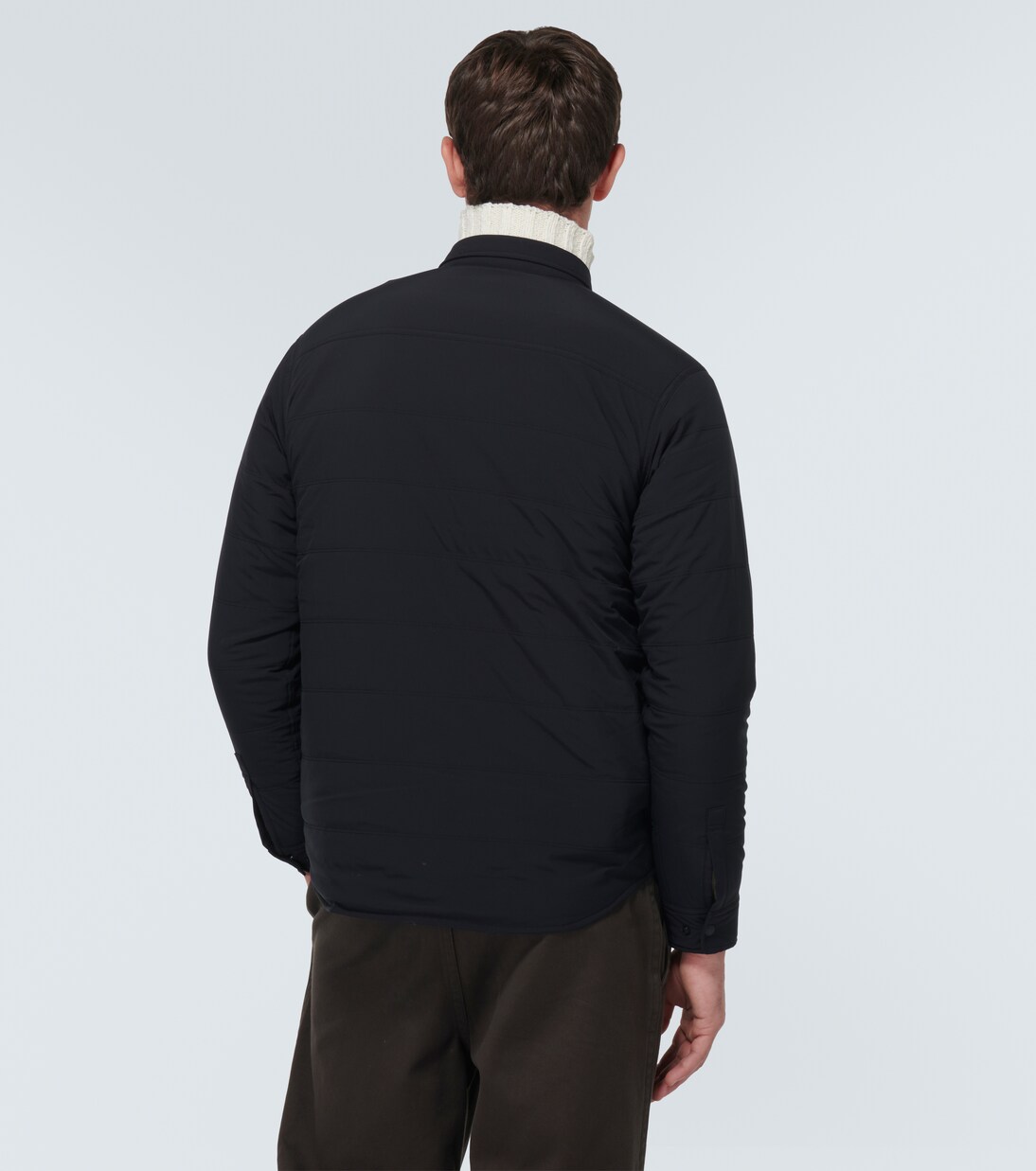 Padded shell shirt in black - Snow Peak | Mytheresa