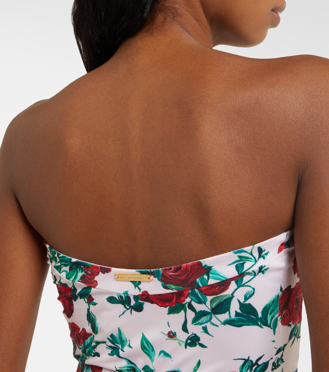 Whitney floral belted swimsuit in white - Alexandra Miro | Mytheresa