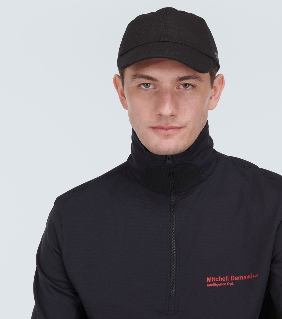 Demand cotton-blend baseball cap in black - GR 10 K | Mytheresa