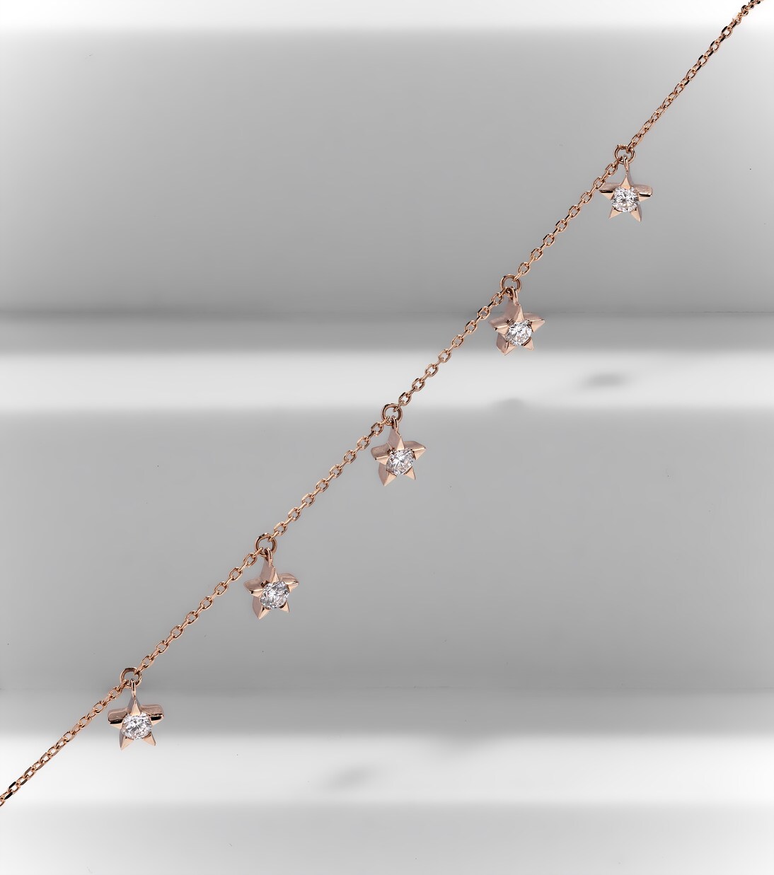 Collier Star en or 14 ct et diamants en métallisé – Roxanne First ...