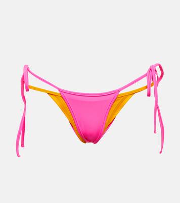 Double Layer bikini bottoms in multicoloured - Same | Mytheresa