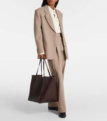 Park XL leather tote bag in brown - The Row | Mytheresa