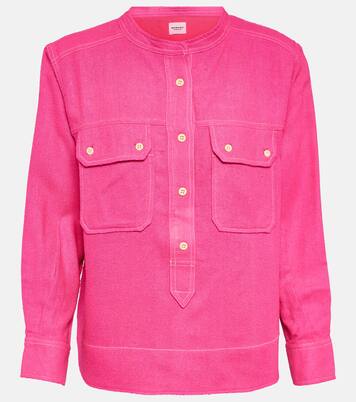 Top Tecoyo Aus Seide in Pink - Marant Etoile | Mytheresa