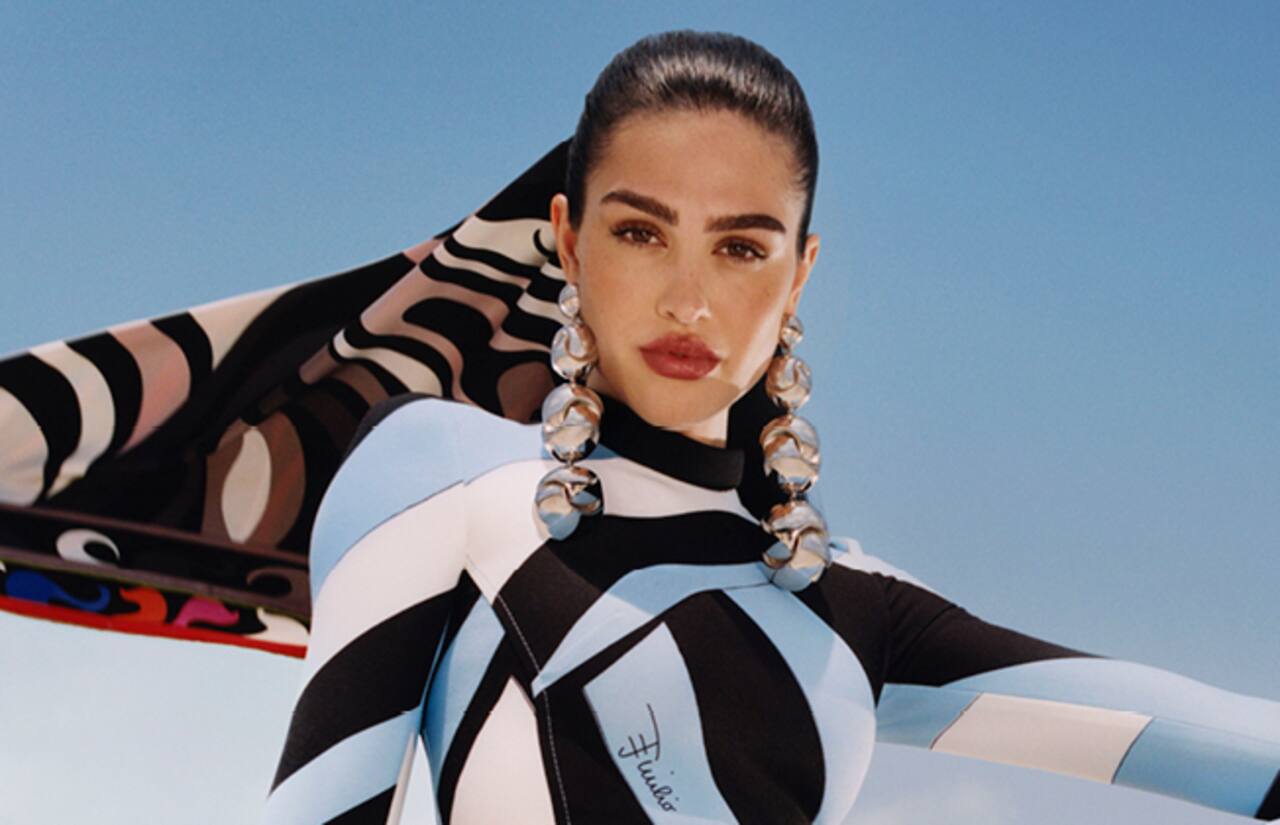 Magda Small floral-appliqué satin bucket bag in pink - Magda Butrym ...