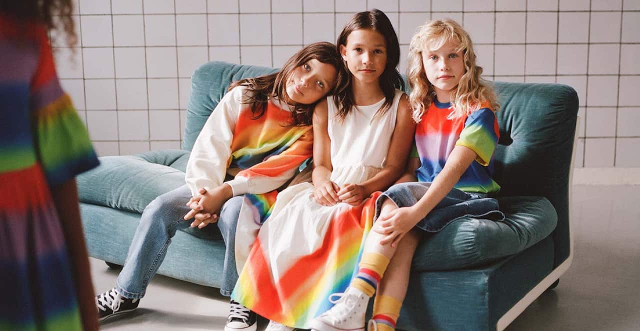 Bikini Olive en Rose – Hunza G Kids | Mytheresa