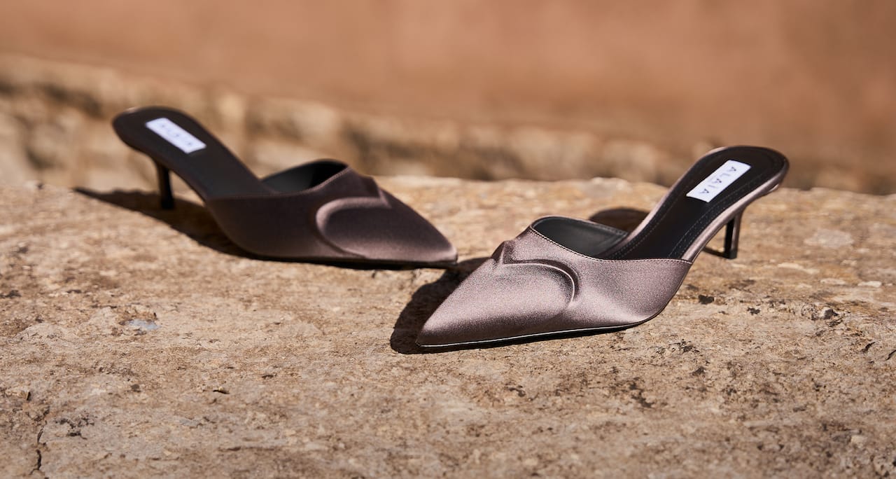 Alia 90 leather slingback pumps in brown - Malone Souliers | Mytheresa